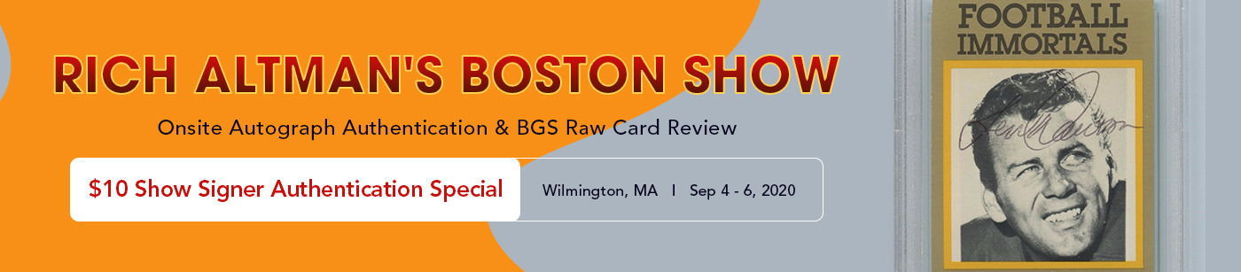 Upcoming Trade Shows and Events | Beckett Authentication Services