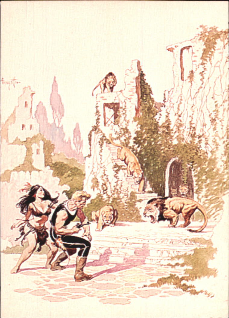 1993 Comic Images Frazetta The Legend Continues #82 Lost Continent - NM-MT