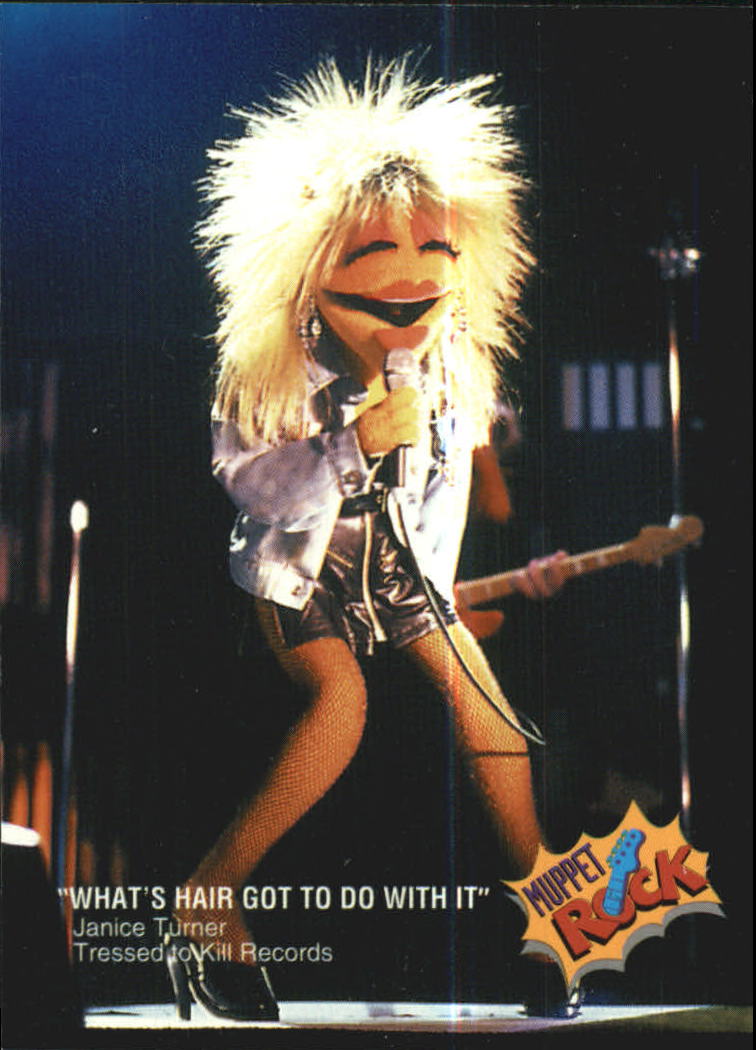 1993 Cardz Jim Henson's Muppet Trading Cards #2 Janice Turner - NM-MT