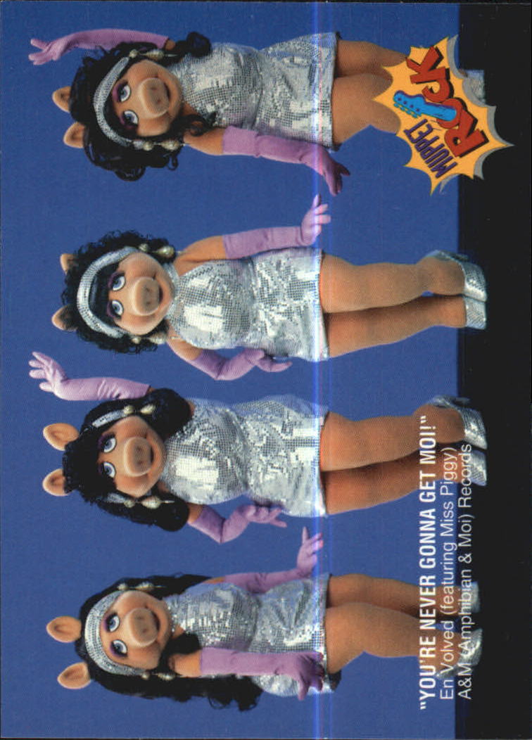 1993 Cardz Jim Henson's Muppet Trading Cards #6 En Volved (Miss Piggy ...