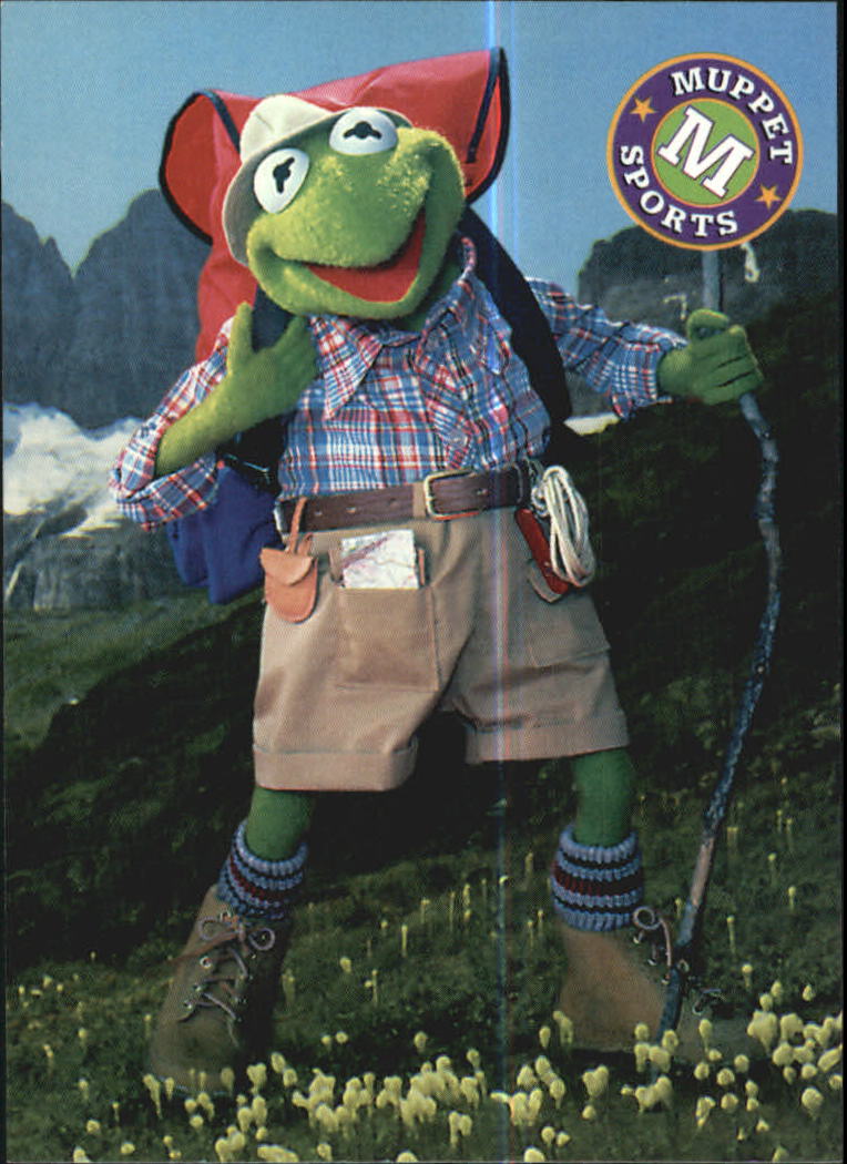 1993 Cardz Jim Henson's Muppet Trading Cards #14 Frog on the Rocks - NM-MT