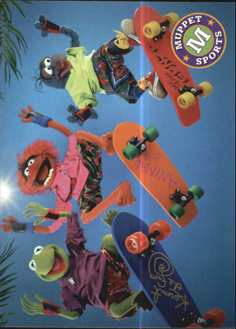 1993 Cardz Jim Henson's Muppet Trading Cards #16 Lucky Muppets - NM-MT