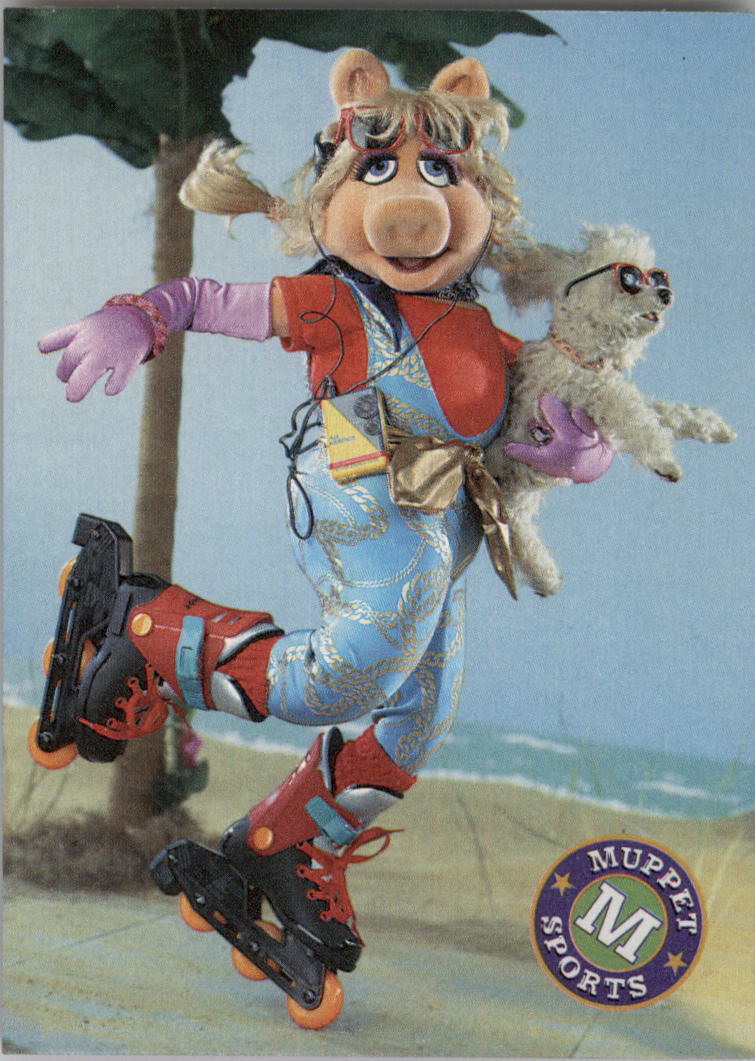 1993 Cardz Jim Henson's Muppet Trading Cards TekChrome #T2 Muppet ...