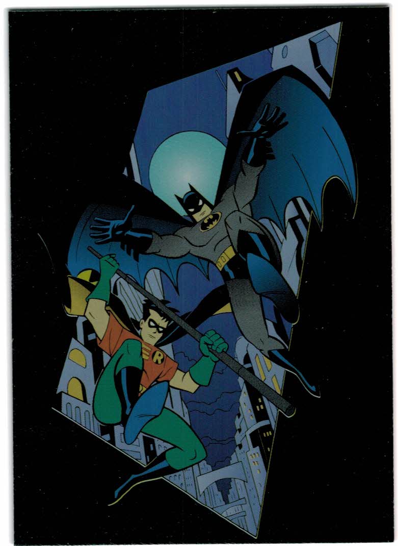 1995 SkyBox Adventures of Batman and Robin RAS Foil #R2 As Though They ...