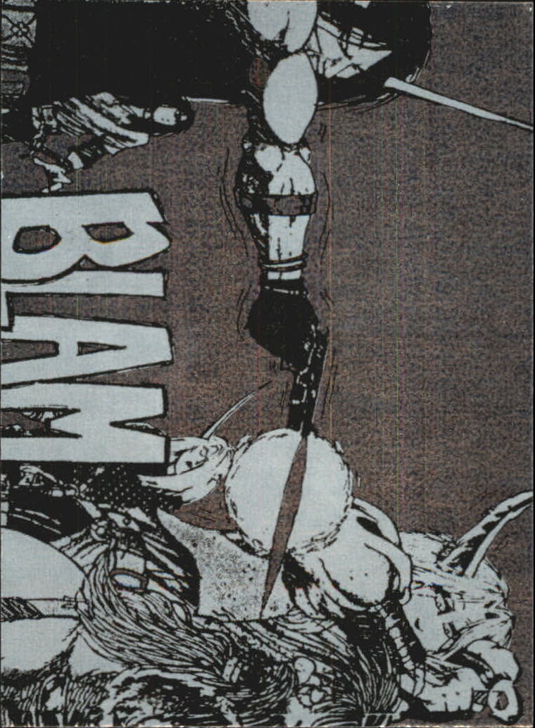 1996 Comic Images Poison Elves #10 Lusiphur flips the proverbial bird ...