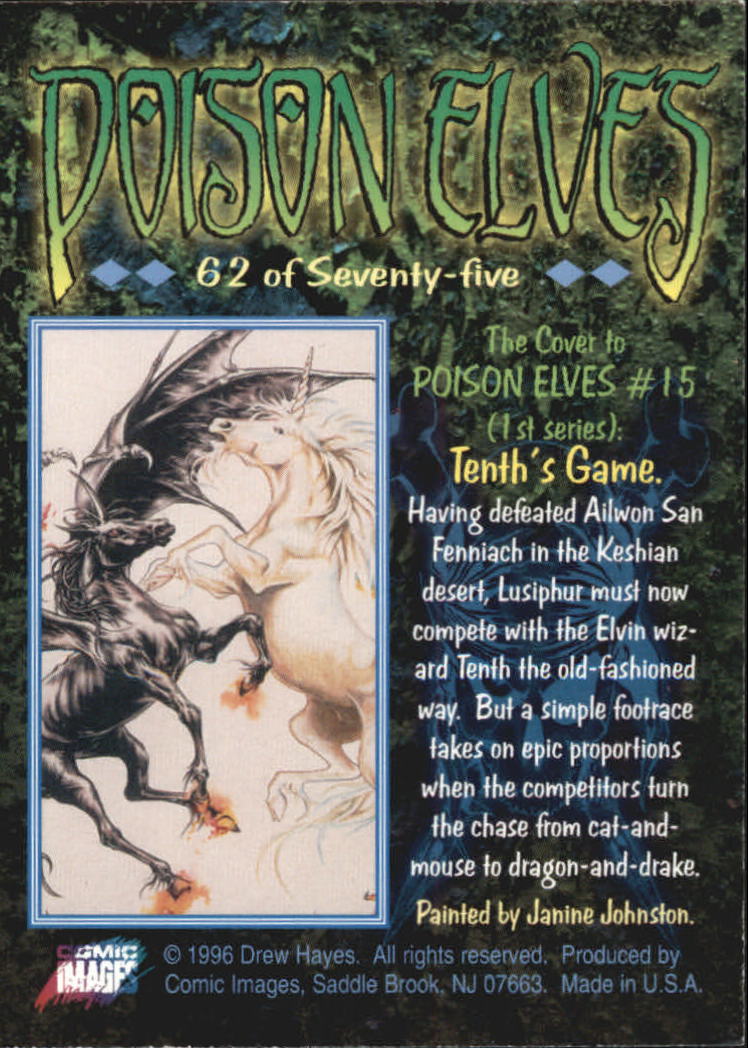 1996 Comic Images Poison Elves #61 The Countess - NM-MT