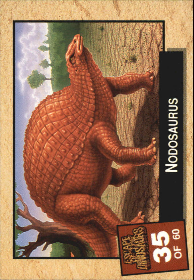 1993 Dynamic Marketing Escape of the Dinosaurs #35 Nodosaurus SP - NM-MT