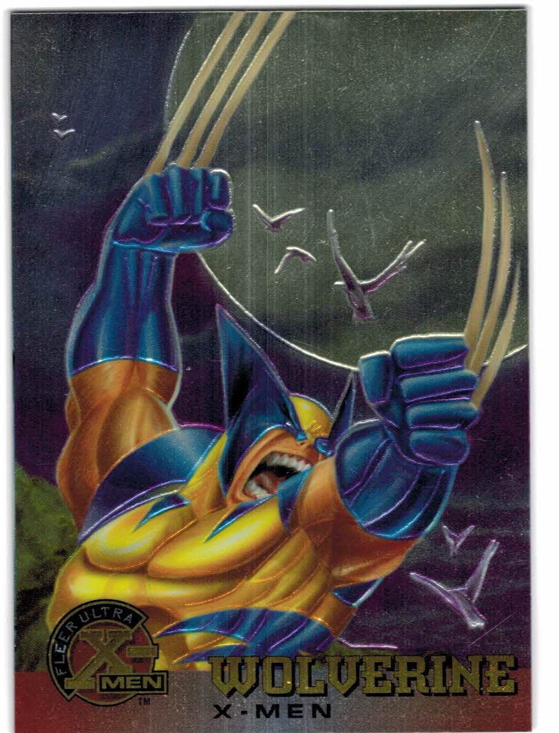 1995 Fleer Ultra X-Men All-Chromium #13 Wolverine - NM-MT