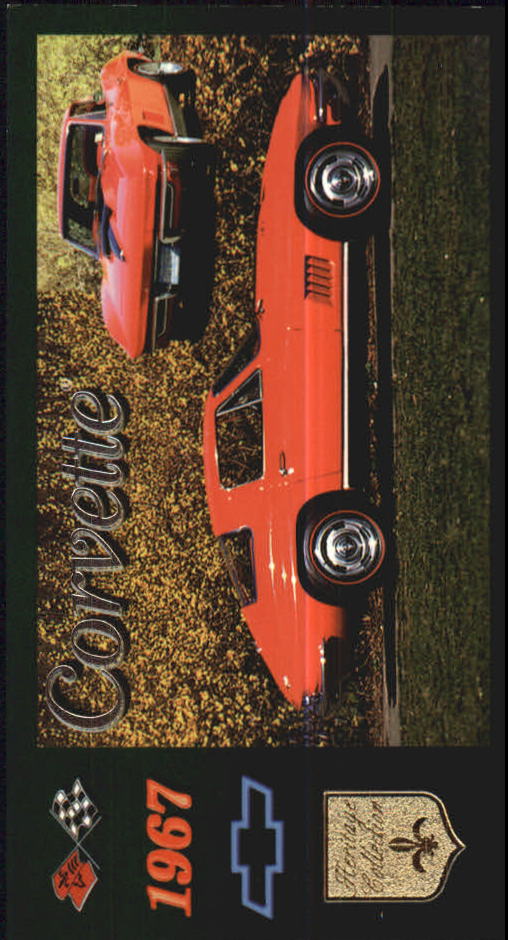 1996 Collect-A-Card Corvette Heritage Collection 1953-1996 #20 1967 ...