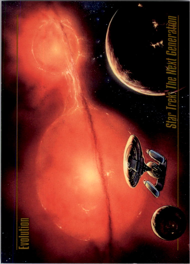 1993 SkyBox Star Trek Master Series #39 Evolution - NM-MT