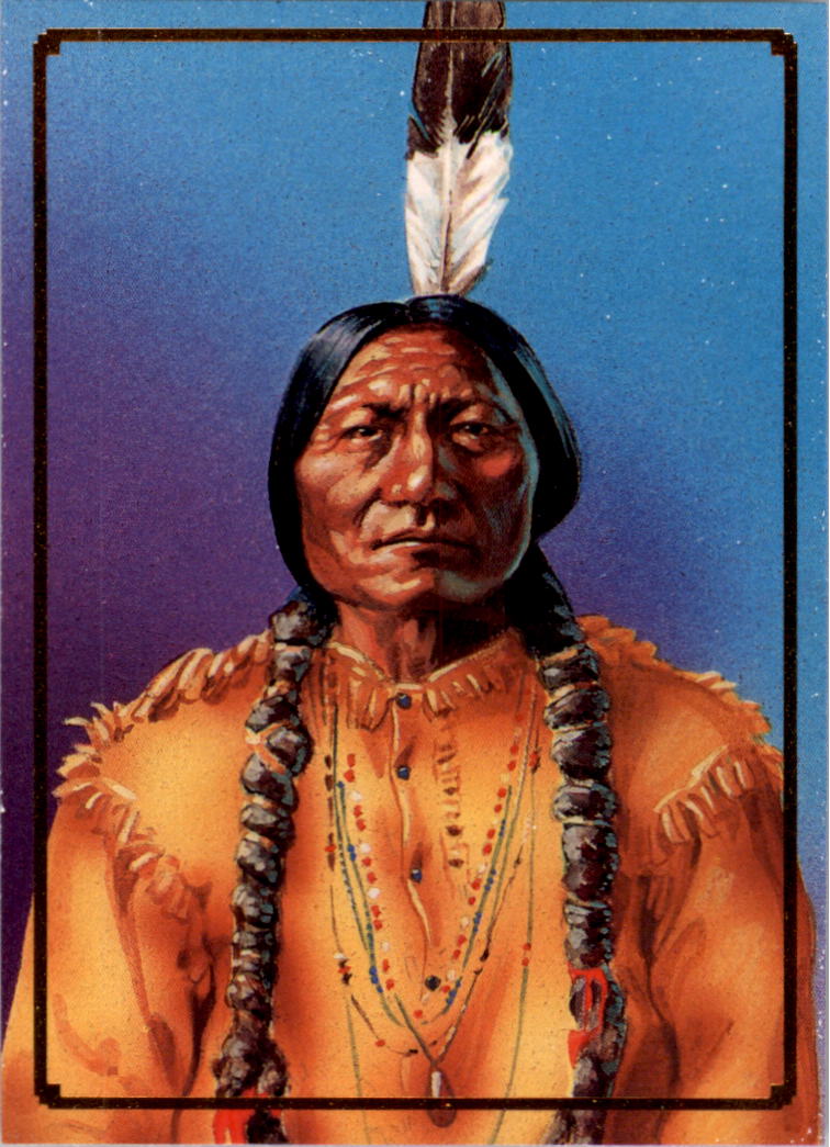 1995 Bon Air Native Americans An Epic Struggle of Blood and Courage #66 ...