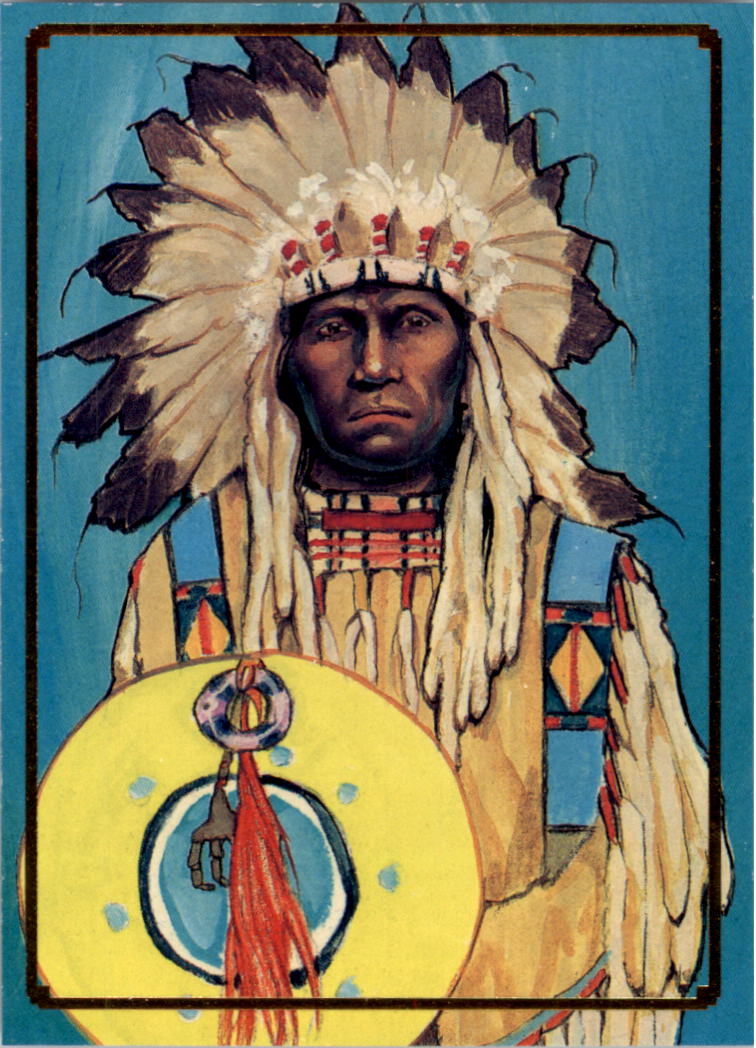 1995 Bon Air Native Americans An Epic Struggle of Blood and Courage #79 ...