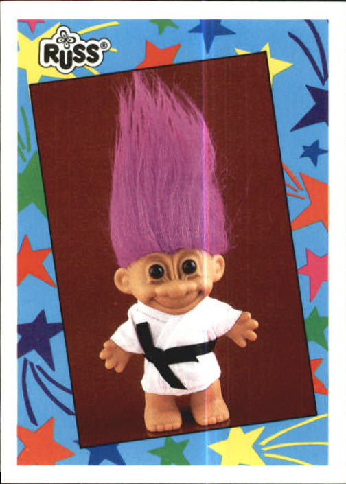 1992 Topps Russ Trolls #37 Kung Fu Troll - NM-MT