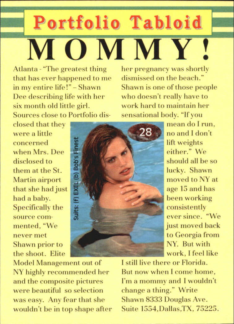 1994 EPG Portfolio's Secret #28 Shawn Dee - NM-MT