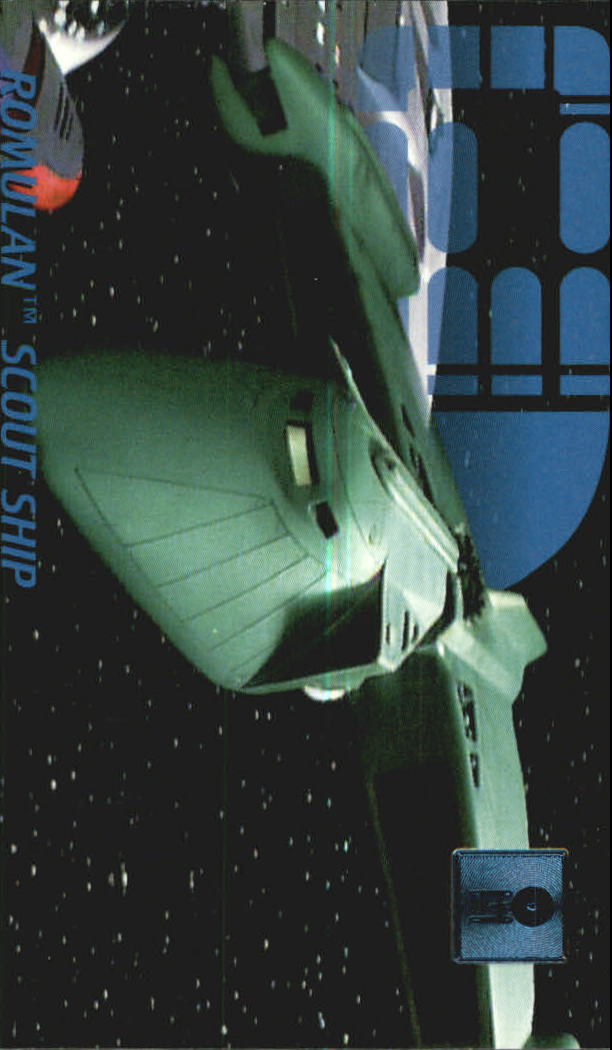 1995-96 SkyBox 30 Years of Star Trek #33 Romulan Scout Ship - NM-MT