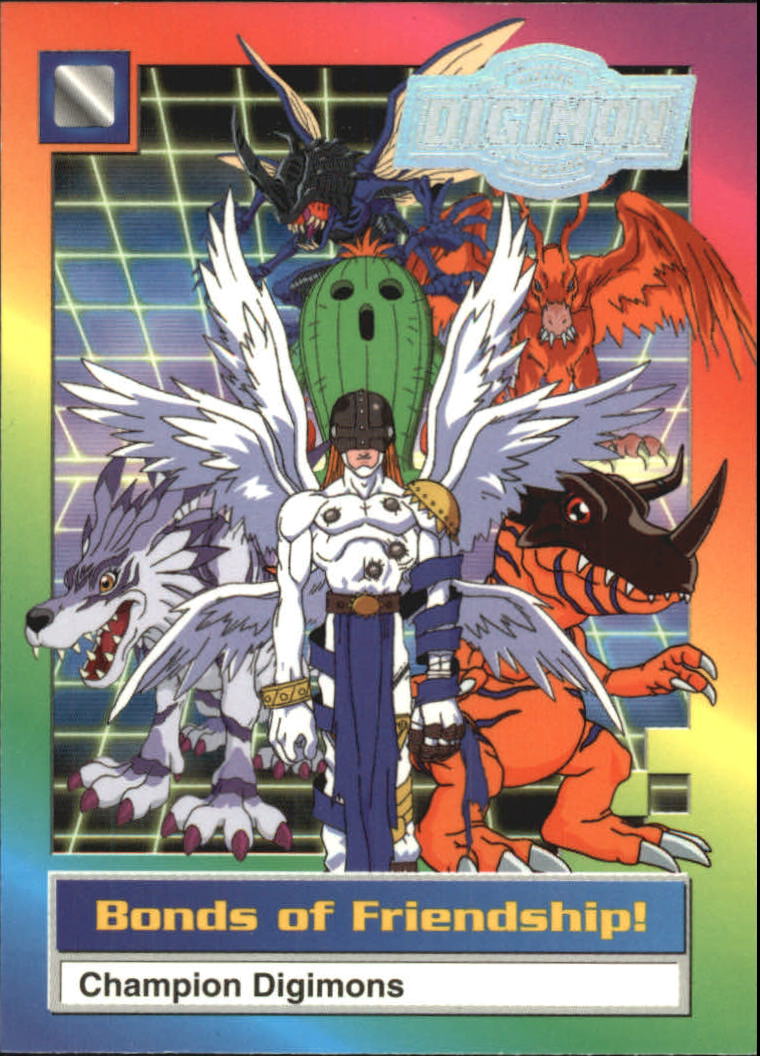 2000 Upper Deck Digimon Animated Series Two #1 Bonds of Friendship - NM-MT