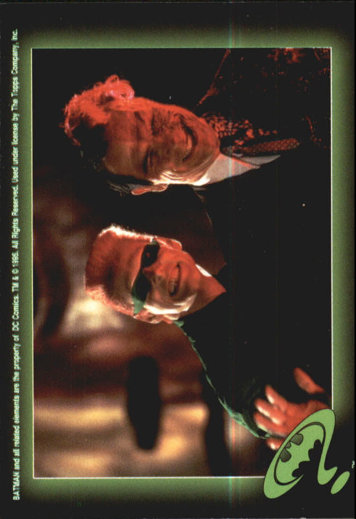 1995 Topps Batman Forever Stickers #59 Riddler and Two-Face - NM-MT