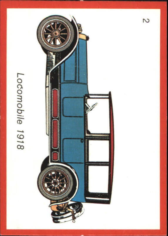 1986 Monty Gum Oldtimer Classics #2 Locomobile - NM-MT