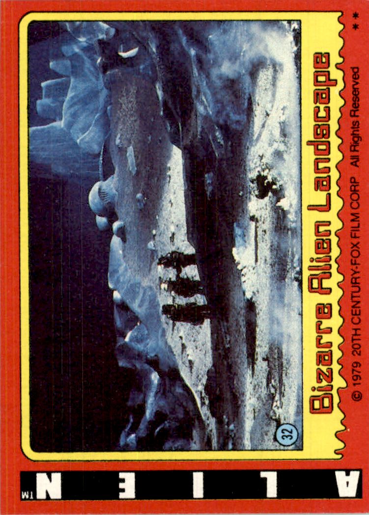 1979 Topps Alien #32 Bizarre Alien Landscape - NM - Burbank Sportscards ...