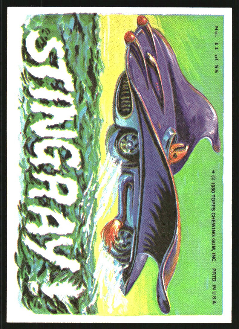 1980 Topps Weird Wheels #11 Stingray - NM-MT