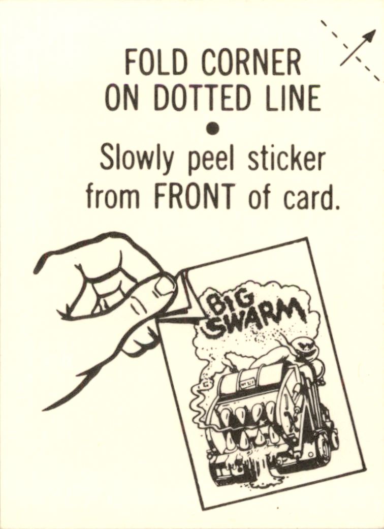 1980 Topps Weird Wheels #42 The Blobb - NM