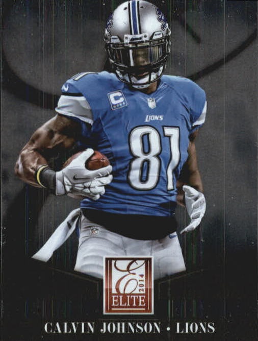2014 Elite #33 Calvin Johnson - NM-MT