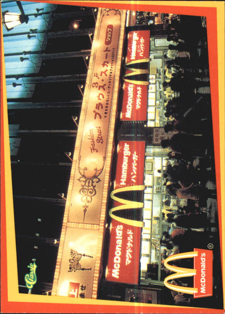 1996 Classic McDonald's Premiere Edition #7 McDonald's in Tokyo, Japan ...