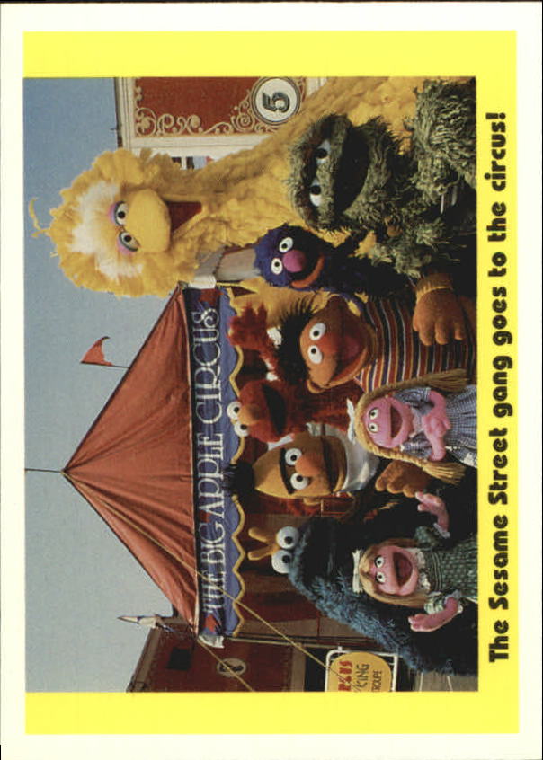 1992 CTW Sesame Street #50 The Sesame Street gang goes to the circus ...