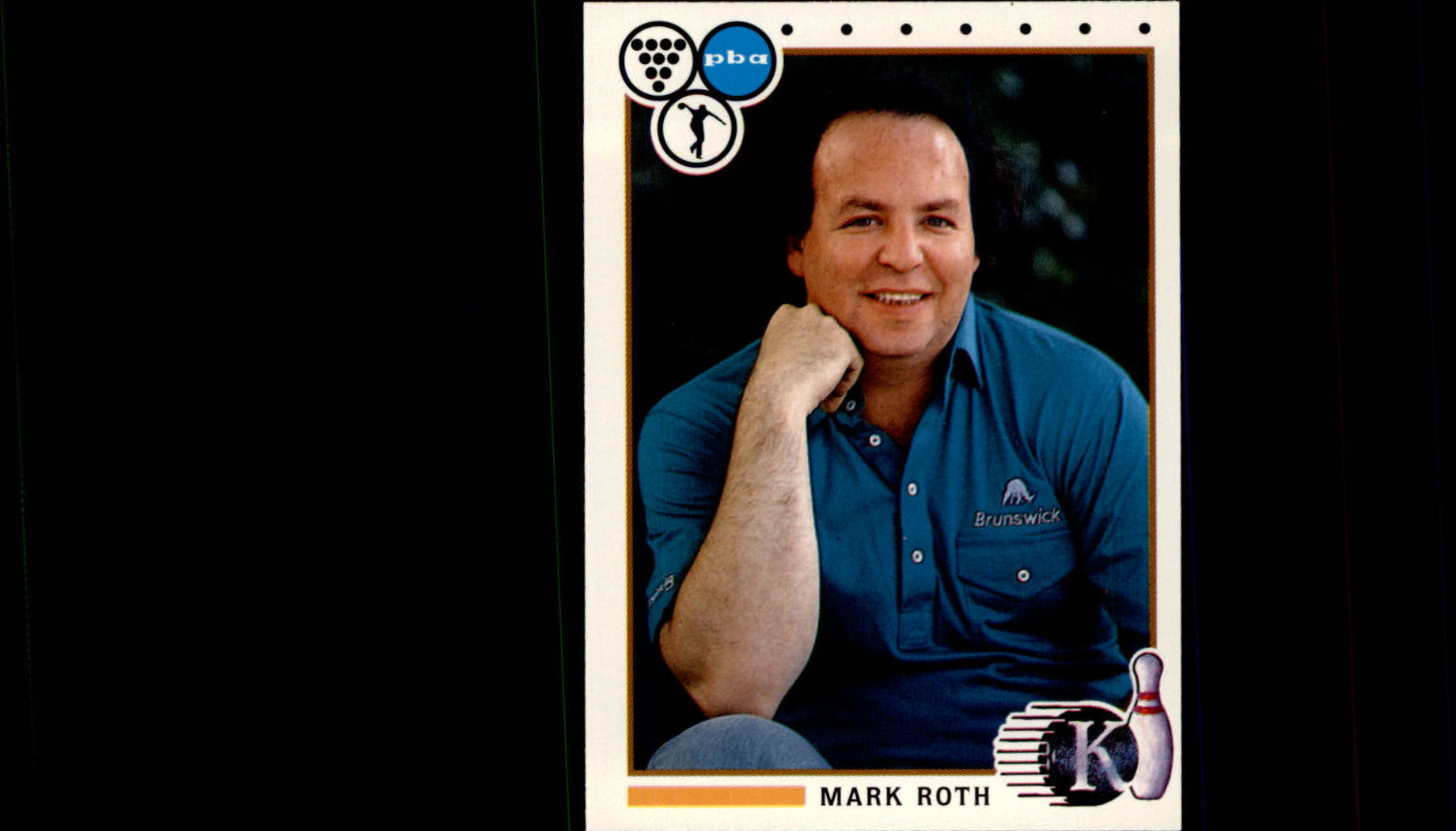 1990 Kingpins Bowling #80 Mark Roth - NM-MT