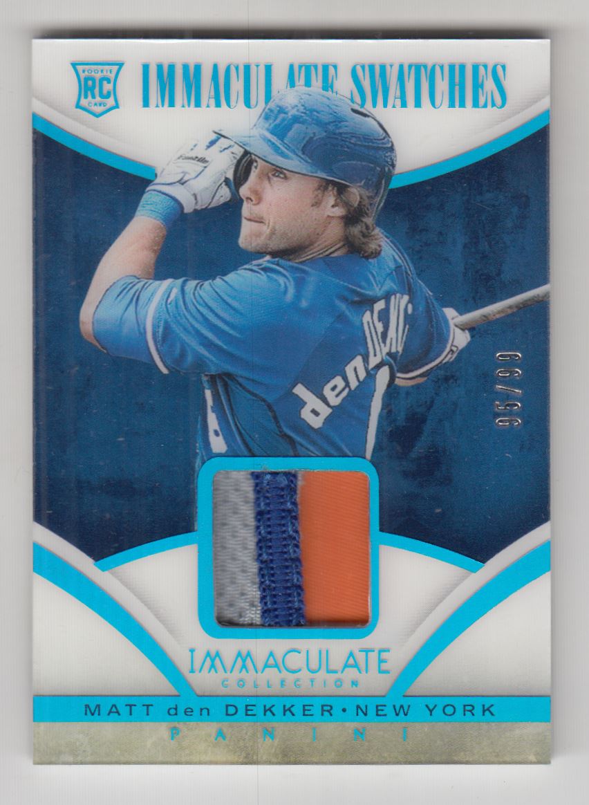 2014 Immaculate Collection Immaculate Swatches Prime #93 Matt den ...