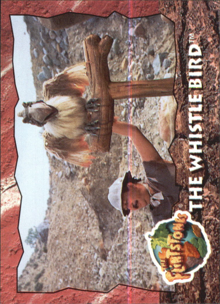 1993 Topps The Flintstones Movie #12 The Whistle Bird - NM-MT