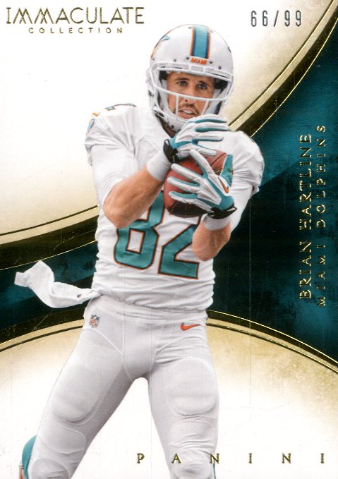 2014 Immaculate Collection #79 Brian Hartline - NM-MT