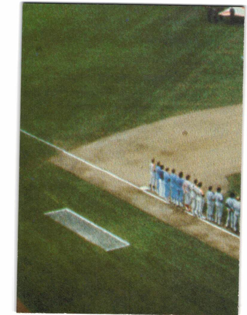 1982 Fleer Team Stickers #70 Los Angeles Dodgers/Logo color background ...