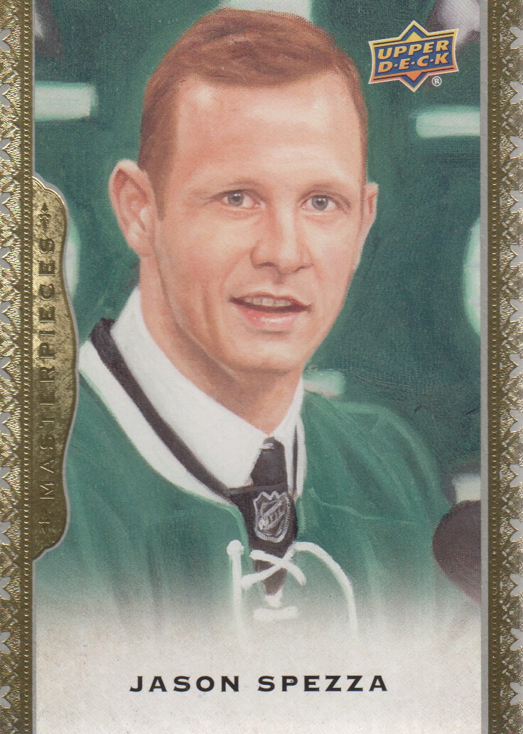 2014-15 UD Masterpieces #72 Jason Spezza - NM-MT