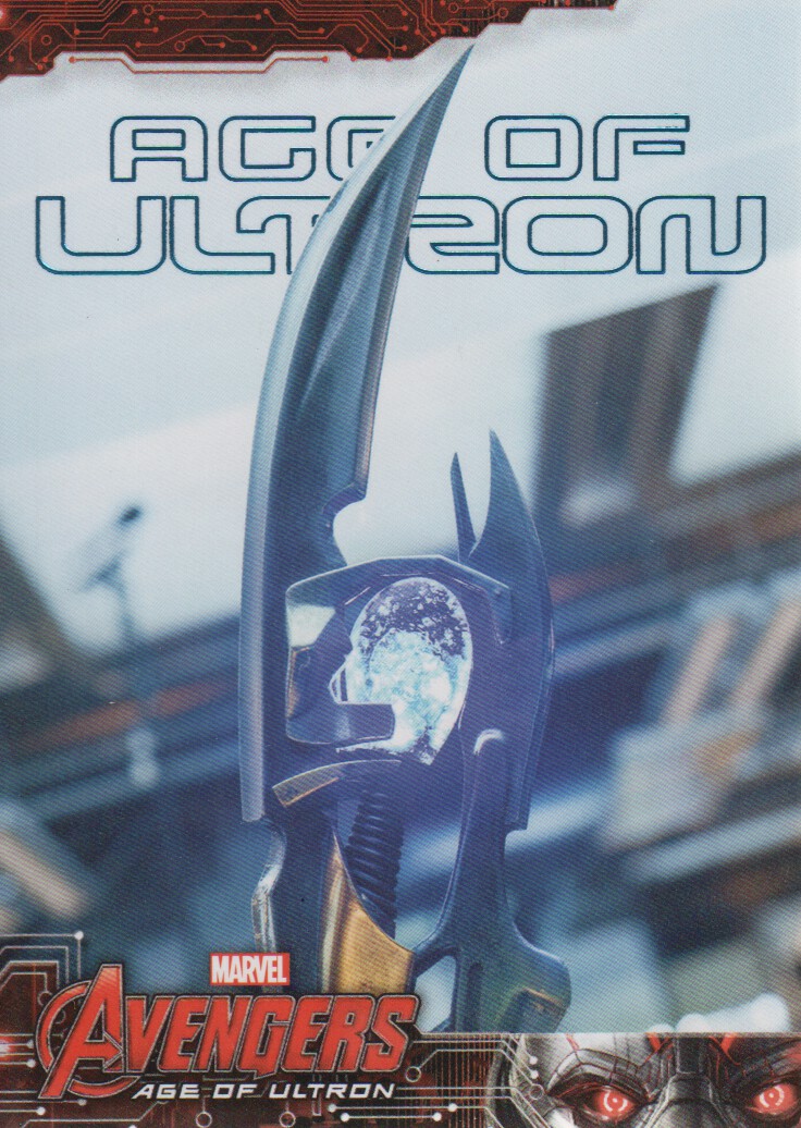 2015 Upper Deck Avengers Age of Ultron AOU Blue #23 Tony Stark had ...