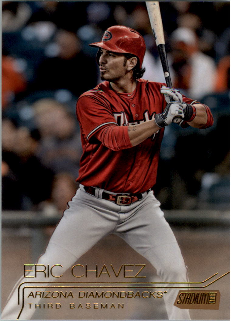 2015 Stadium Club Gold #20 Eric Chavez - NM-MT