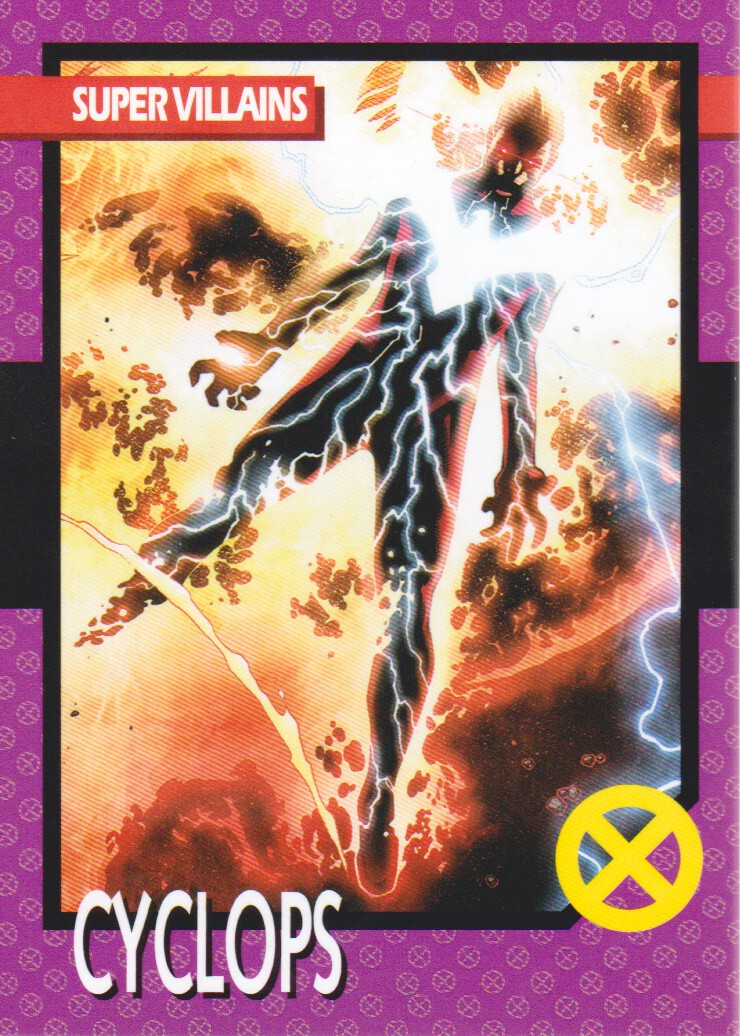 2015 Marvel Fleer Retro 1992 X-Men Impel Trading Card #4 Cyclops | eBay