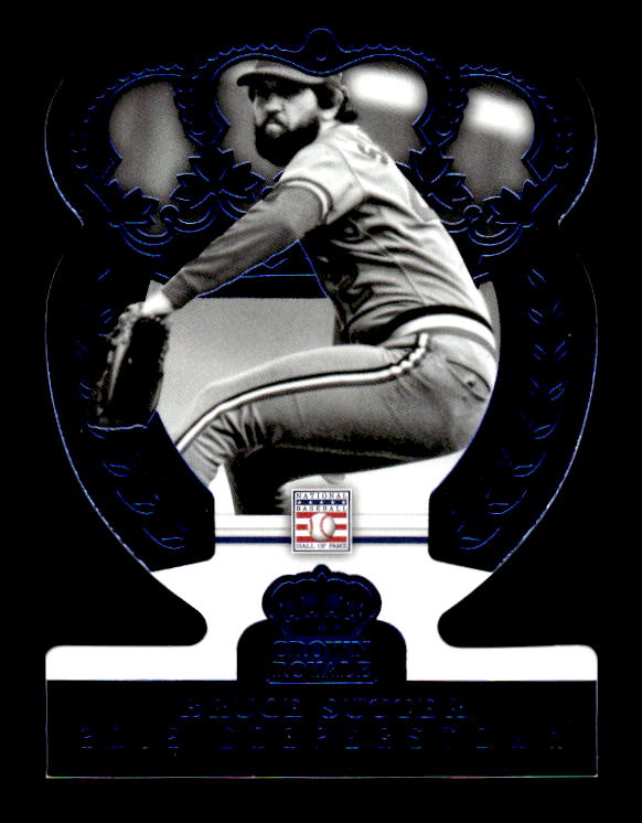 2015 Panini Cooperstown Crown Royale Blue #16 Bruce Sutter - NM-MT
