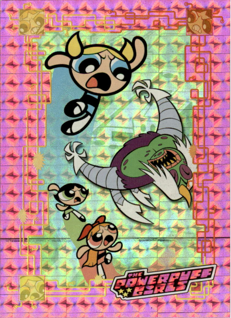 2000 Artbox Powerpuff Girls Pink Foil #Pr6 Smash Monsters - NM-MT