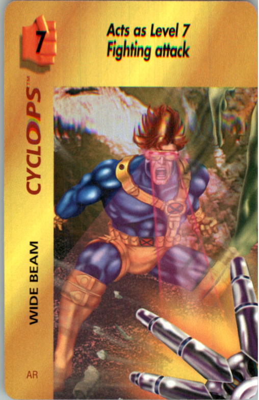 1995 Marvel OverPower #78 Cyclops - Wide Beam C - NM-MT