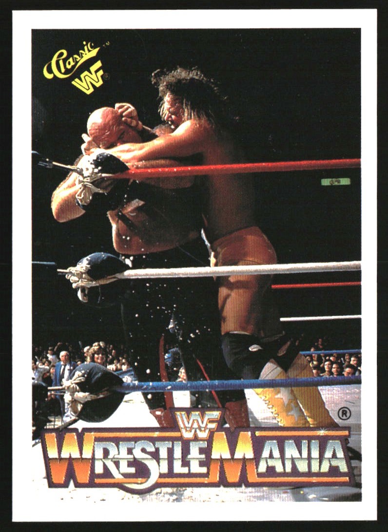 1990 Classic WWF History of WrestleMania Trademark #13 Macho Man Randy ...