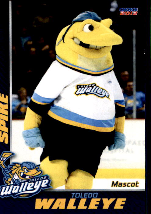 2012-13 Toledo Walleye #23 Spike MASCOT - NM Hockey Card | eBay