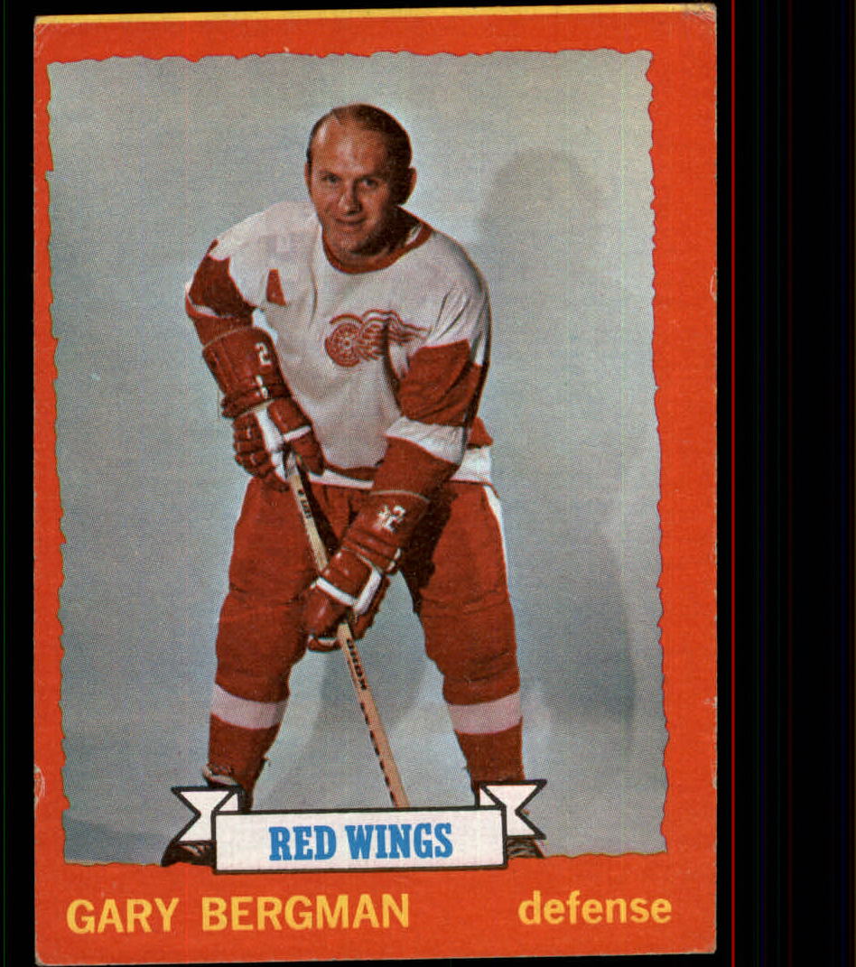 1973-74 Topps #65 Gary Bergman DP - VG-EX - Card Shack | Beckett ...