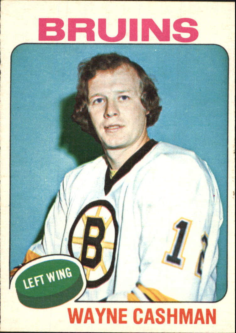 1975-76 O-Pee-Chee #63 Wayne Cashman - EX-MT - Burbank Sportscards ...