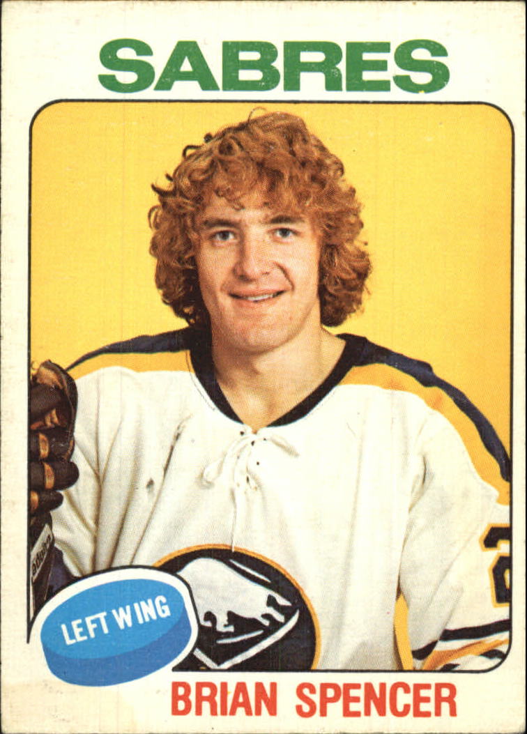 1975-76 O-Pee-Chee #384 Brian Spencer - VG