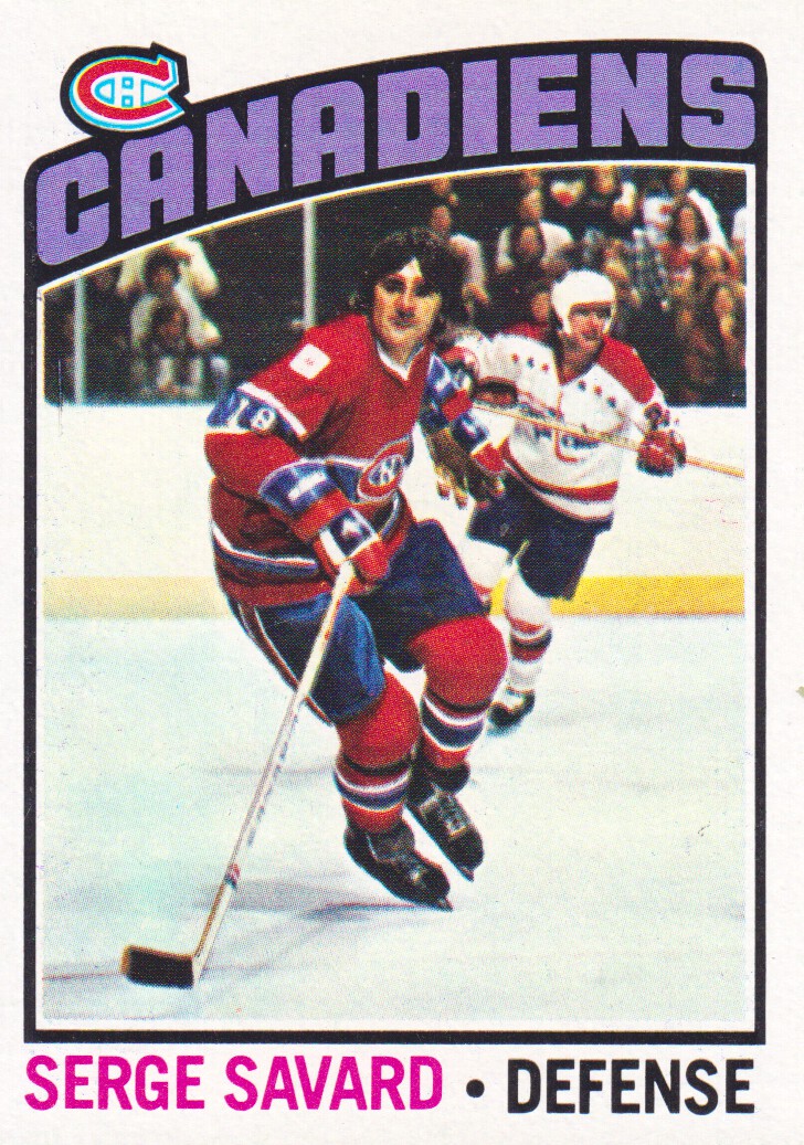 1976-77 Topps #205 Serge Savard - NM-MT