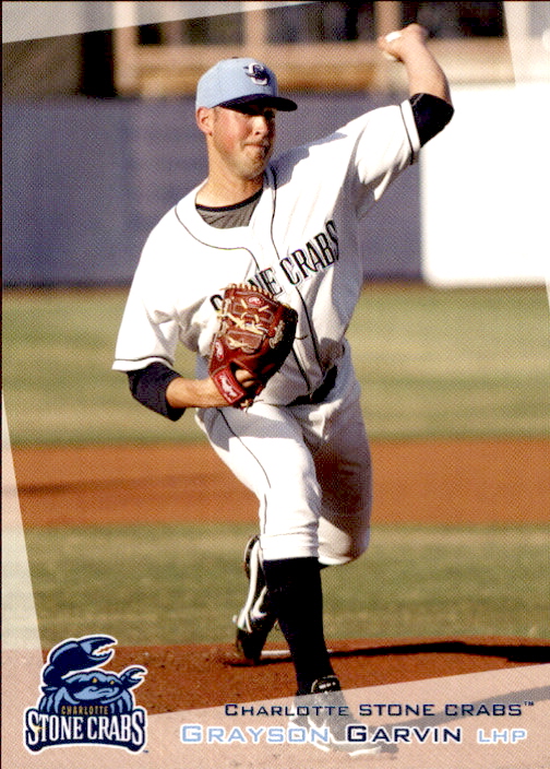 2012 Charlotte Stone Crabs Grandstand #5 Grayson Gavrin - NM
