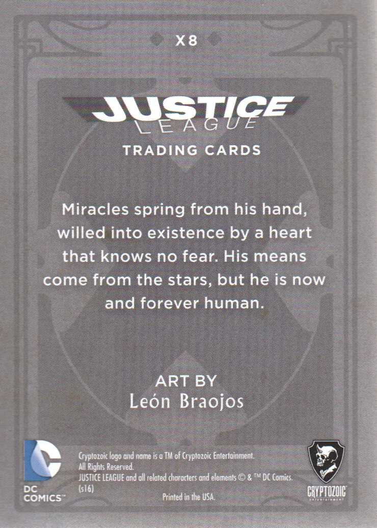 2016 Cryptozoic DC Comics Justice League Madame Xanadu Tarot Cards ...