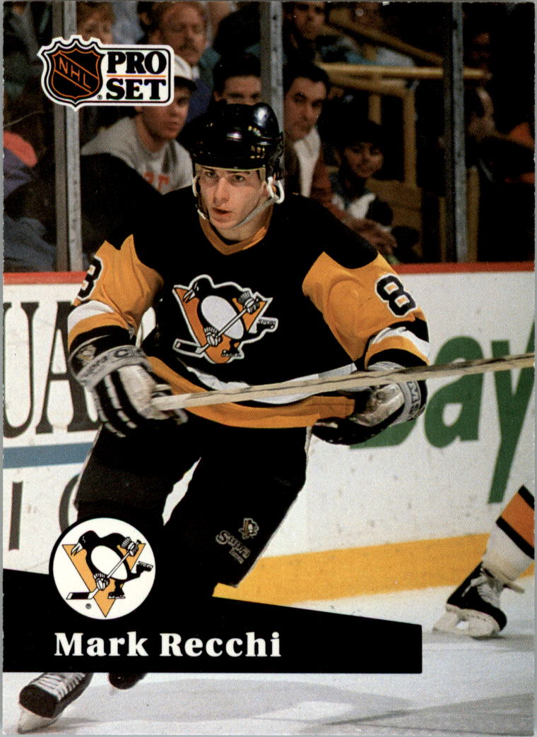 1991-92 Pro Set #184 Mark Recchi - NM-MT