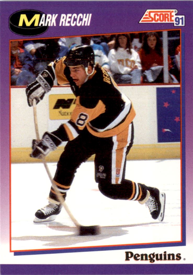 1991-92 Score American #145 Mark Recchi - NM-MT